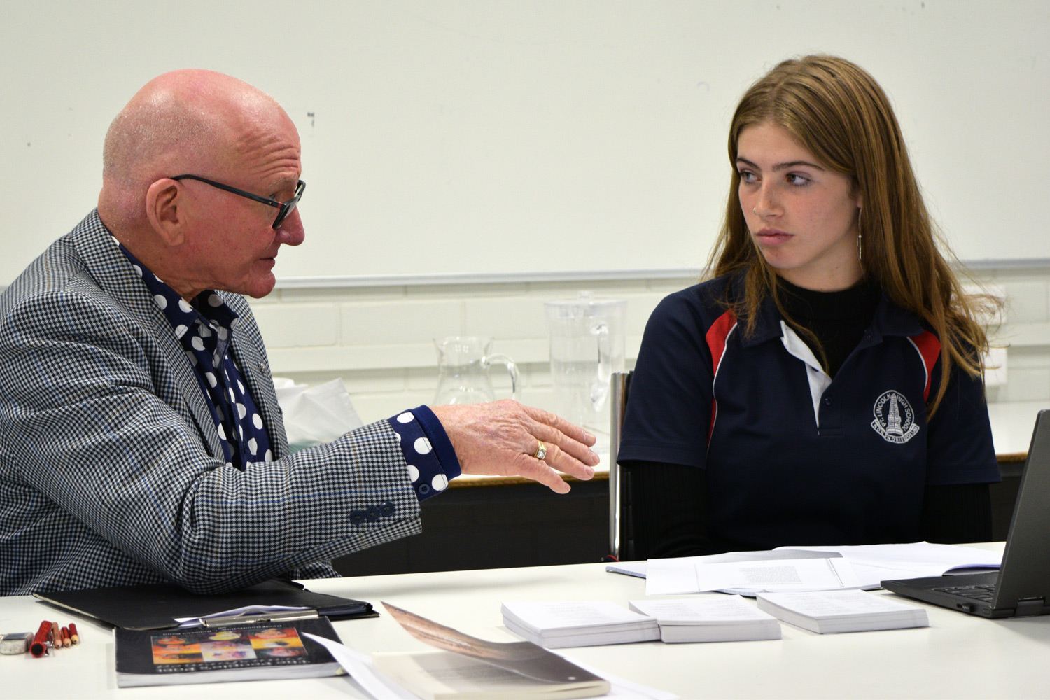 Senior Writing Workshops with Geoff Goodfellow - Port Lincoln High School