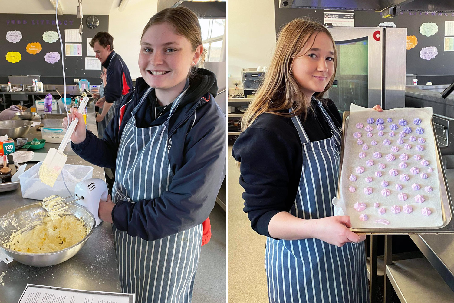 Claire & Hannah Secure Cooking Apprenticeships - Port Lincoln High School