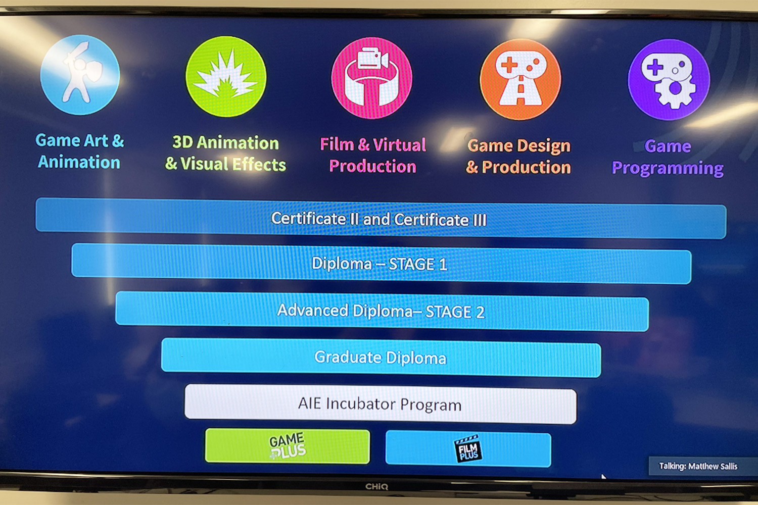 Academy of Interactive Entertainment 3D Workshop - Port Lincoln High School