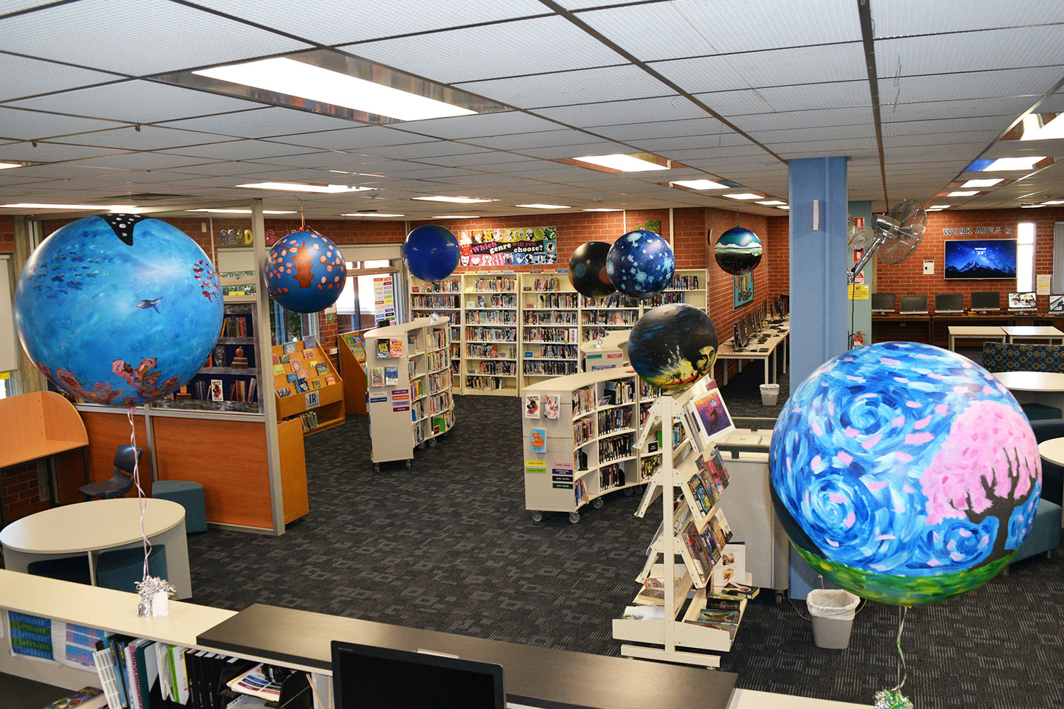 Painted Balloons Celebrate Book Week 2021 - Port Lincoln High School