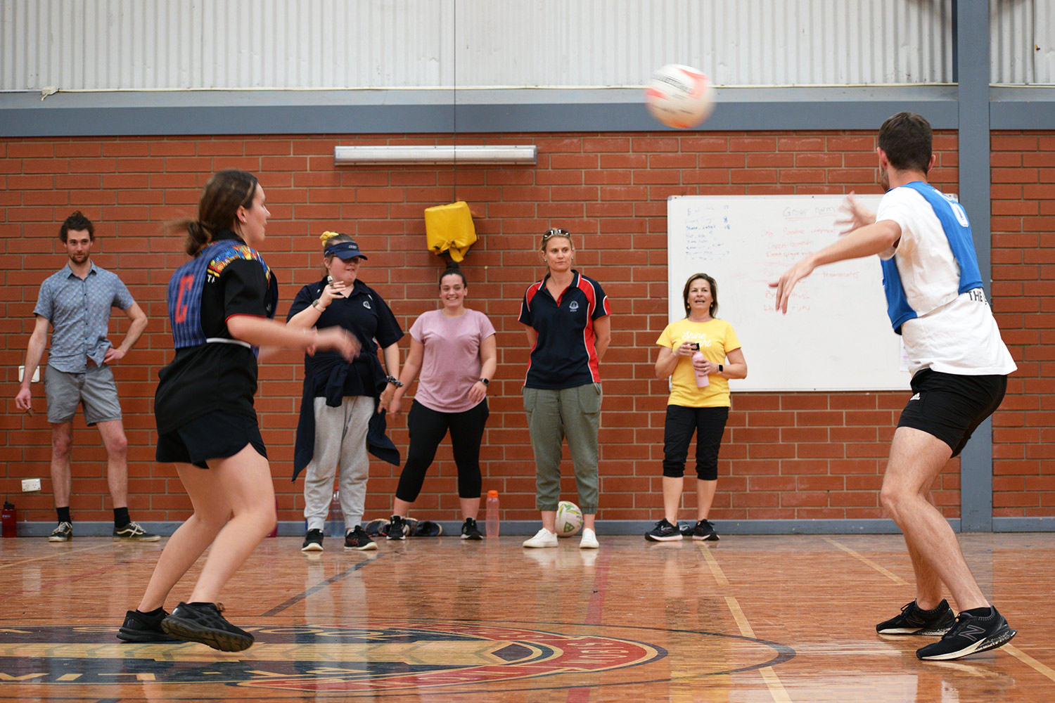 Staff Prevail in "R U OK?" Netball Challenge - Port Lincoln High School