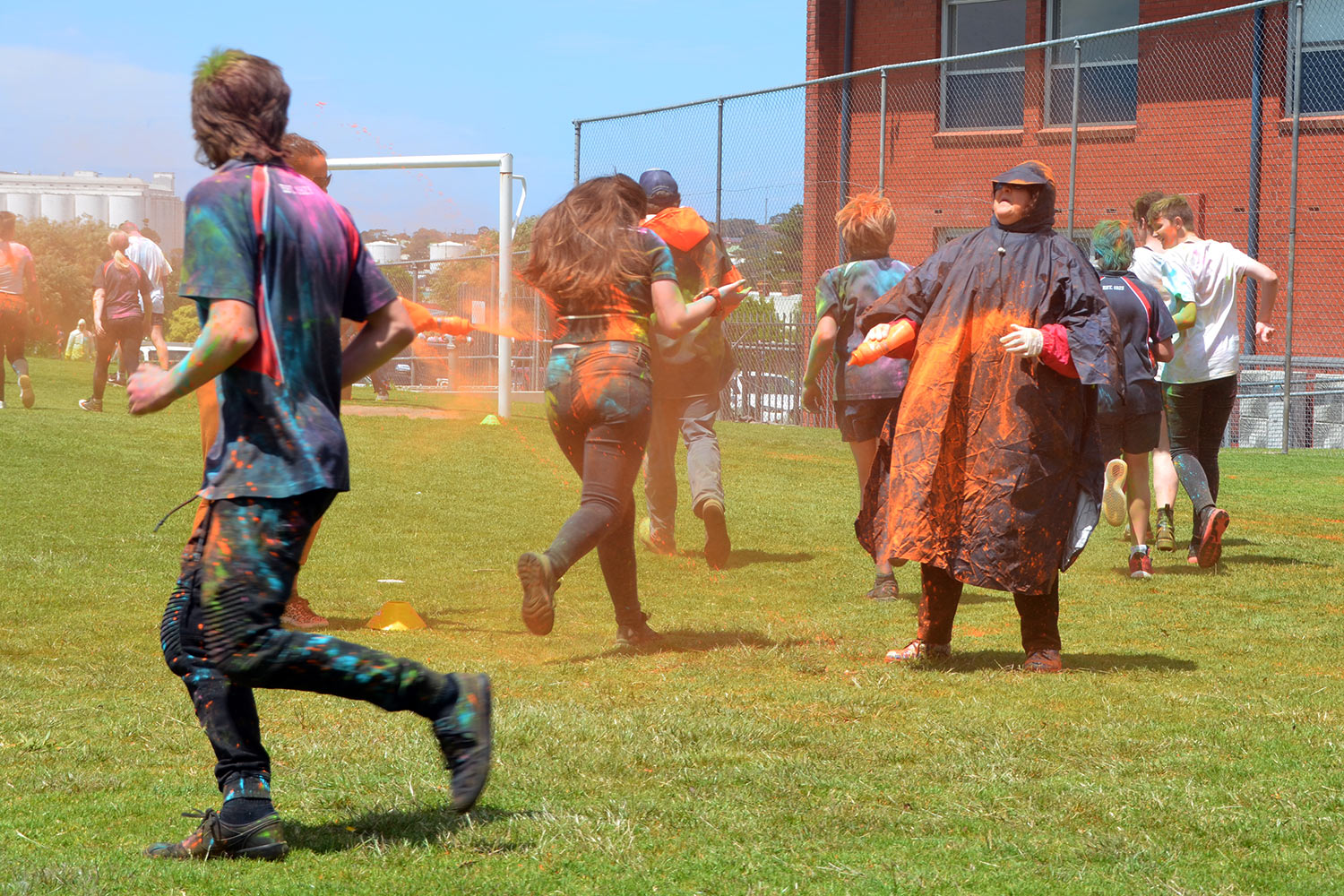 Colourful Fun Run in the Sun for PE Week - Port Lincoln High School