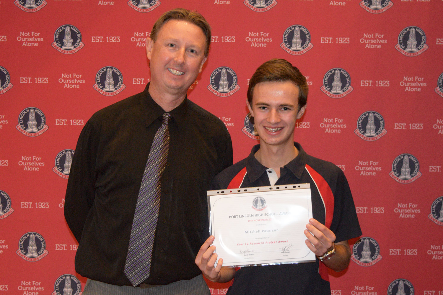 Year 12 Award Ceremony: Subject Prize Winners - Port Lincoln High School
