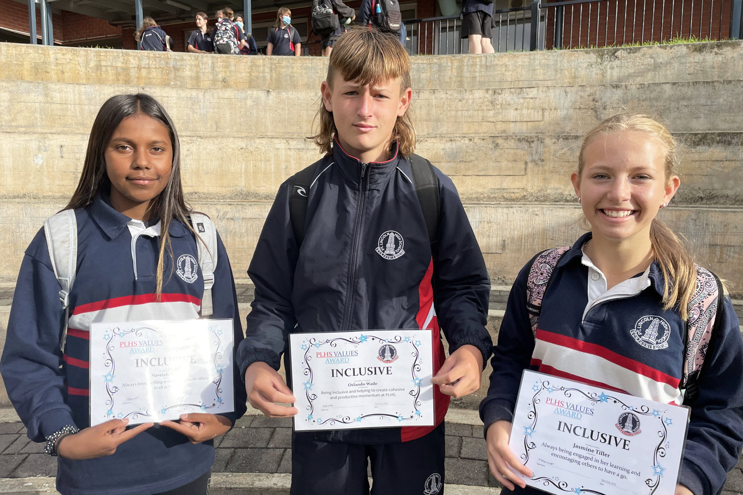 Year 8 Students Receive School Values Awards - Port Lincoln High School