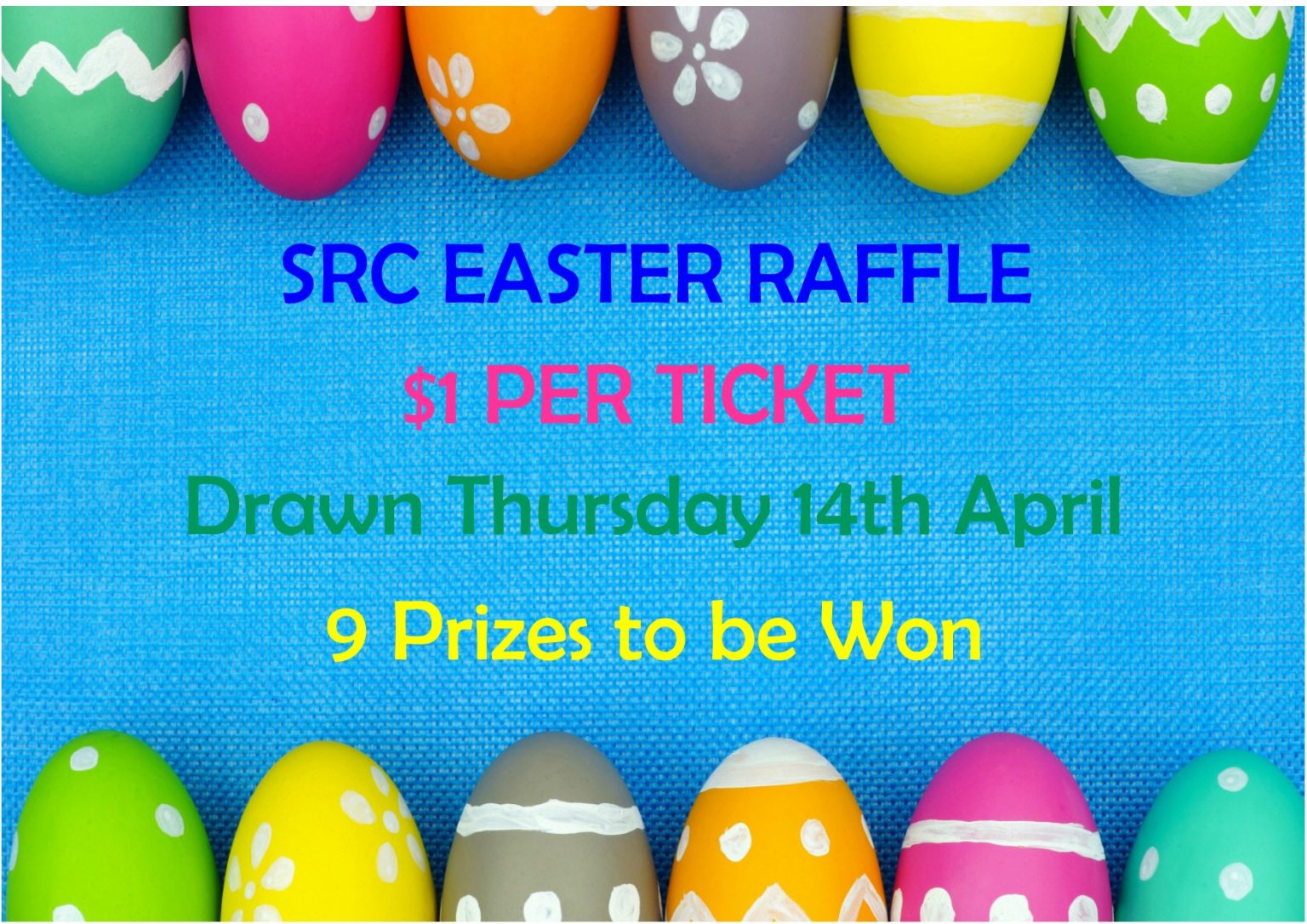 SRC Running Easter Egg Raffle Fundraiser - Port Lincoln High School