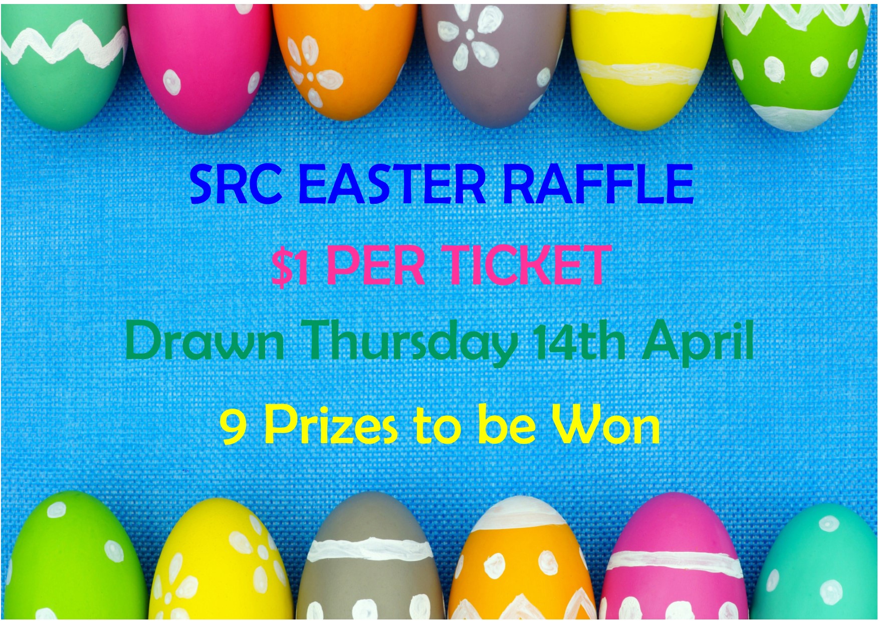 SRC Running Easter Egg Raffle Fundraiser - Port Lincoln High School