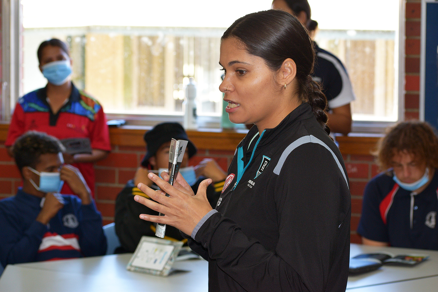 PAFC Visit to SAASTA Power Cup Class - Port Lincoln High School