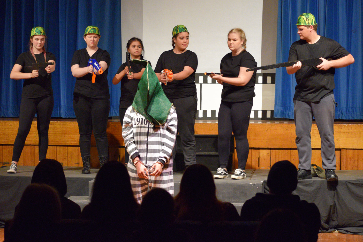 Senior Drama Students Perform "XIV Acts of Crime" - Port Lincoln High ...