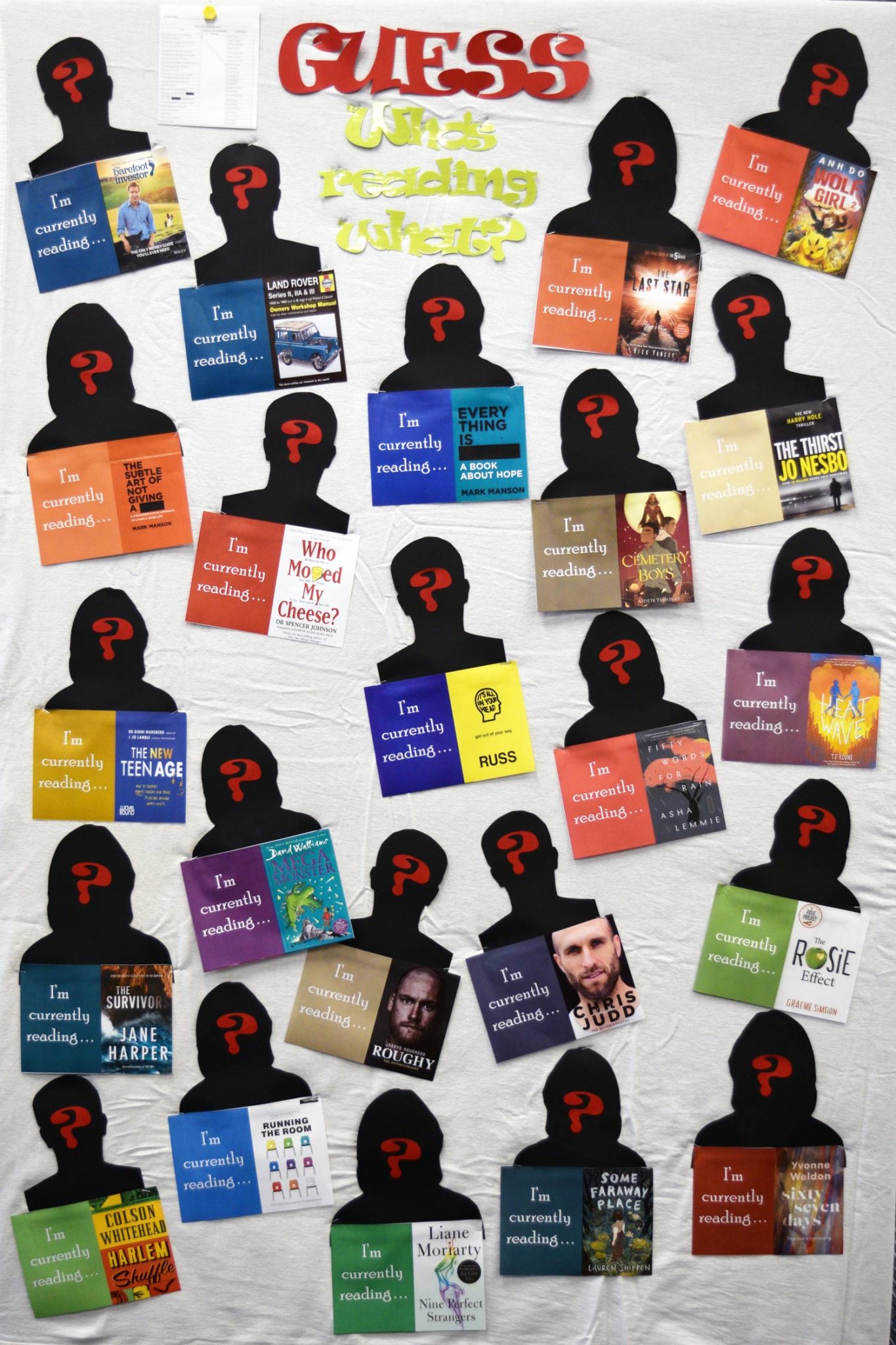 Book Week Displays & Activities at PLHS - Port Lincoln High School