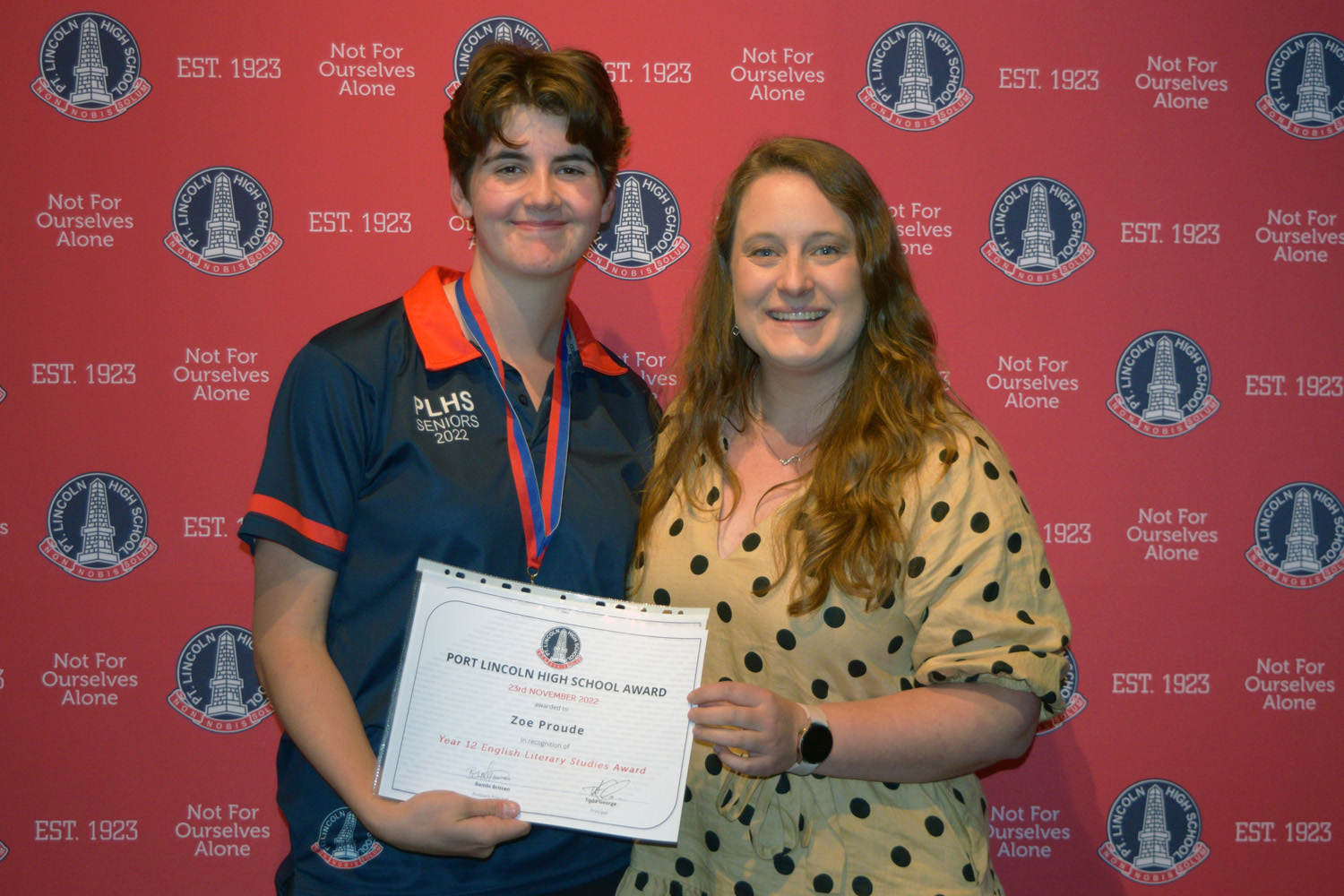 2022 PLHS Year 12 Awards Ceremony - Port Lincoln High School