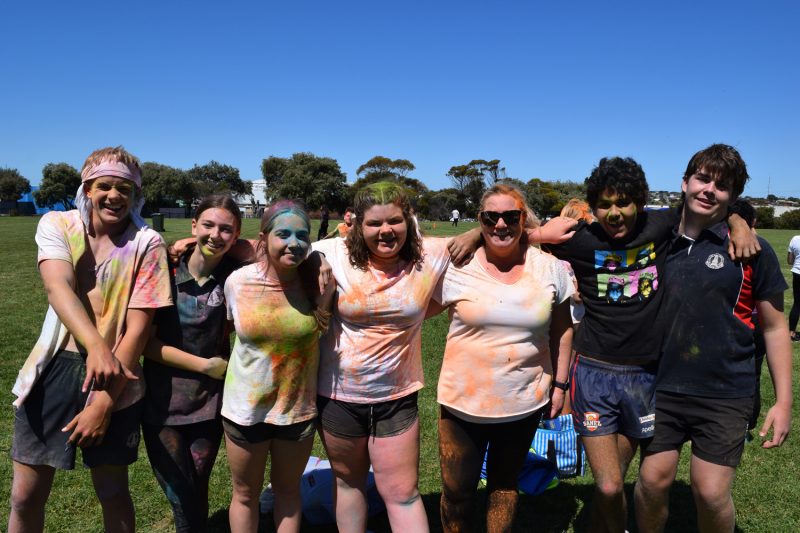 Images from the Colour Run 2022 - Port Lincoln High School