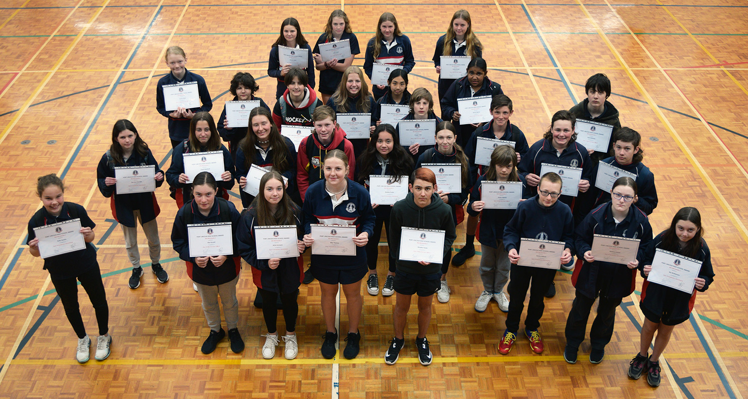Year 8 Academic Awards (Mid-Semester 2) - Port Lincoln High School