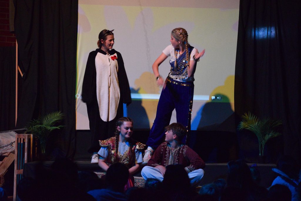 Images from "Aladdin" (Year 9 Pantomime) - Port Lincoln High School