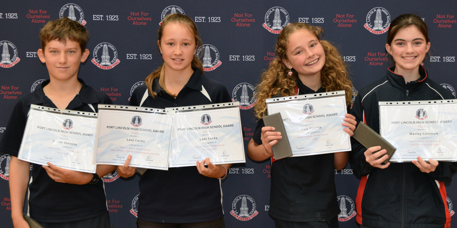 2022 Middle School End-of-Year Assembly (Years 7/8/9) - Port Lincoln ...