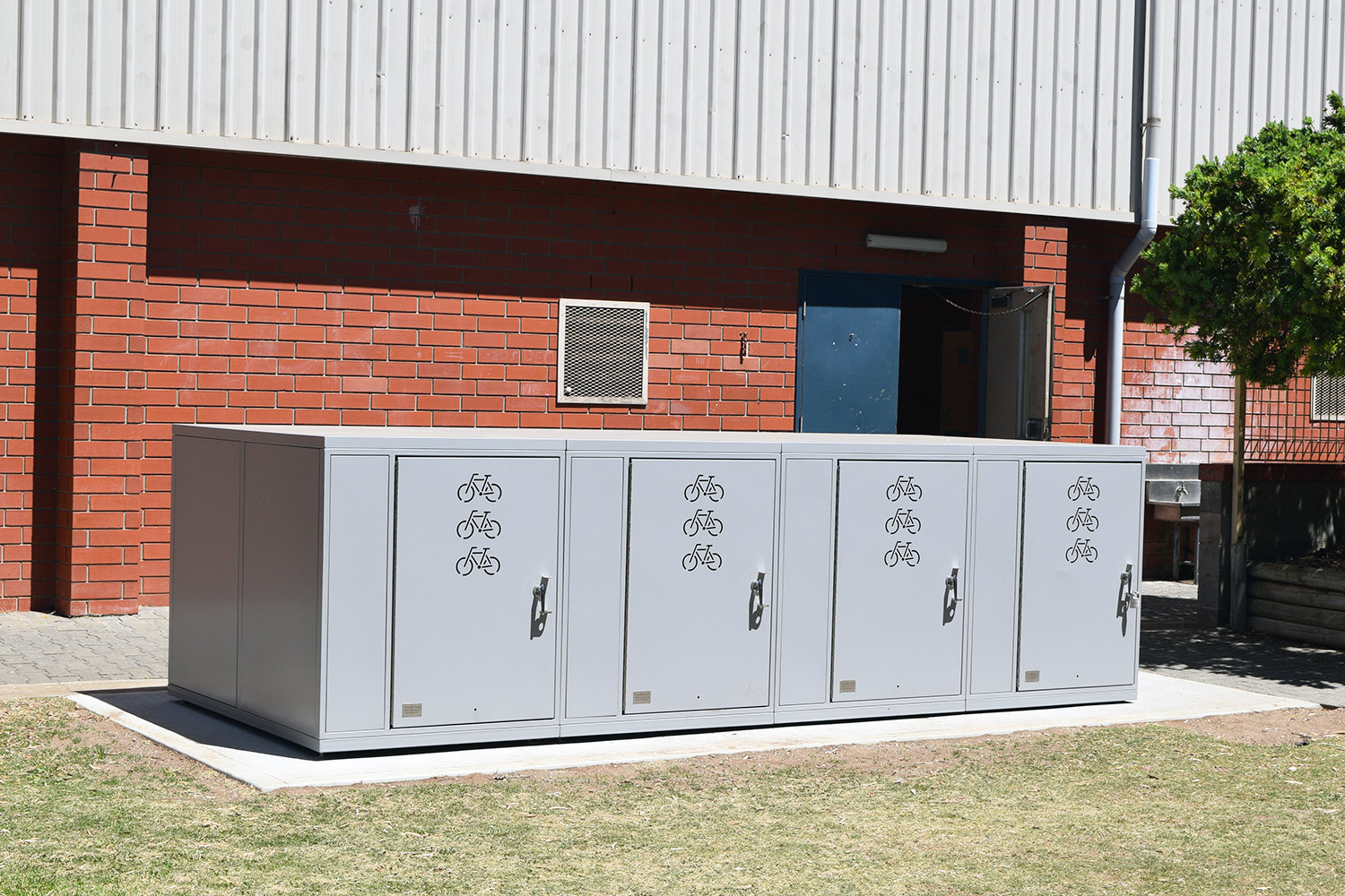 New Bike Lockers Now Available for PLHS Students - Port Lincoln High School