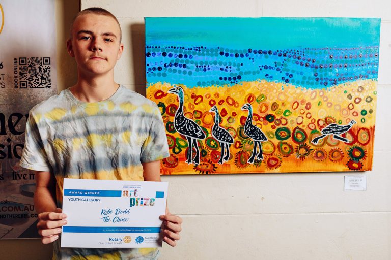 Kobe, Jasmine & Sharlisha Claim Port Lincoln Art Prizes - Port Lincoln ...