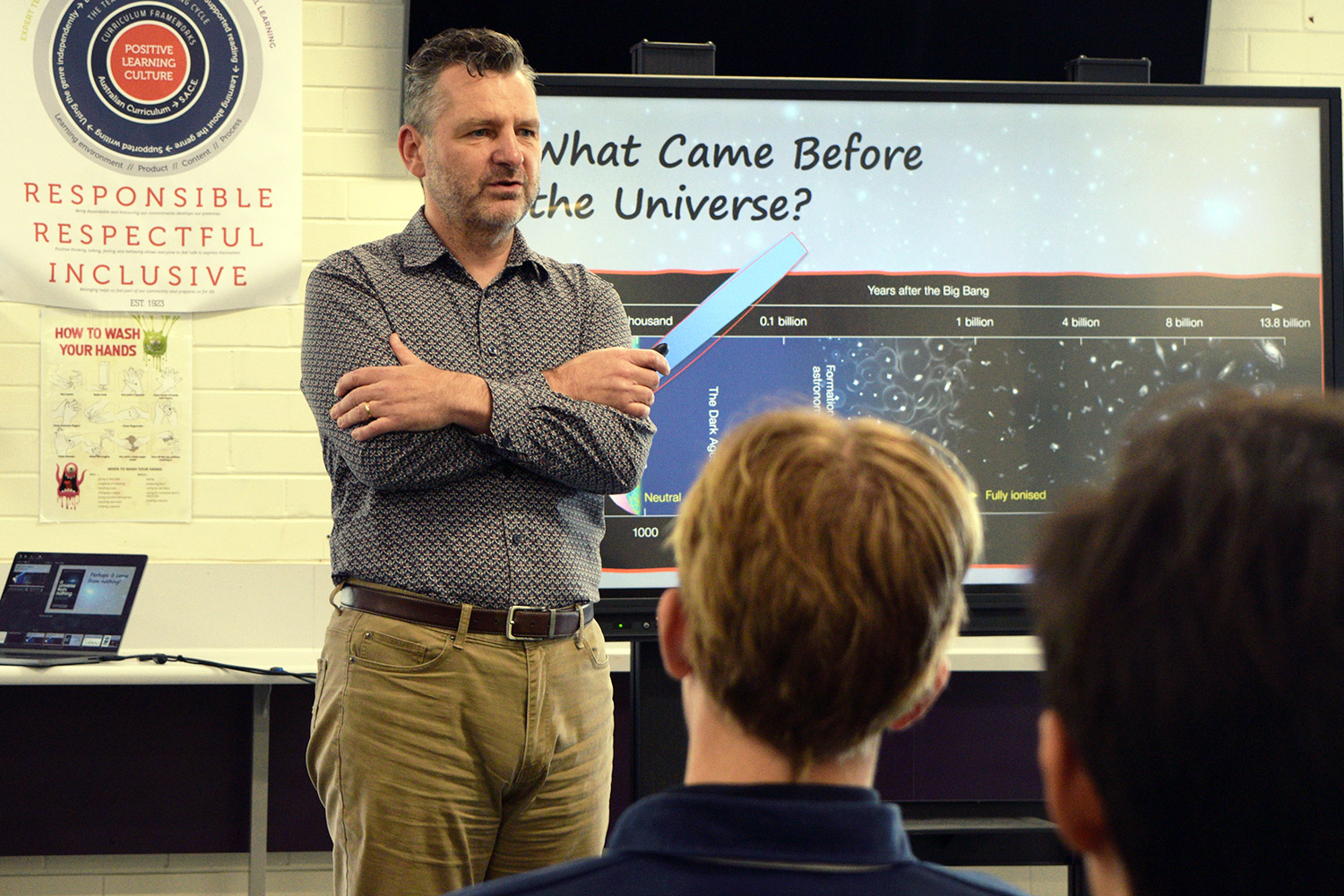 Astrophysicist Presents to Senior Physics Classes - Port Lincoln High ...