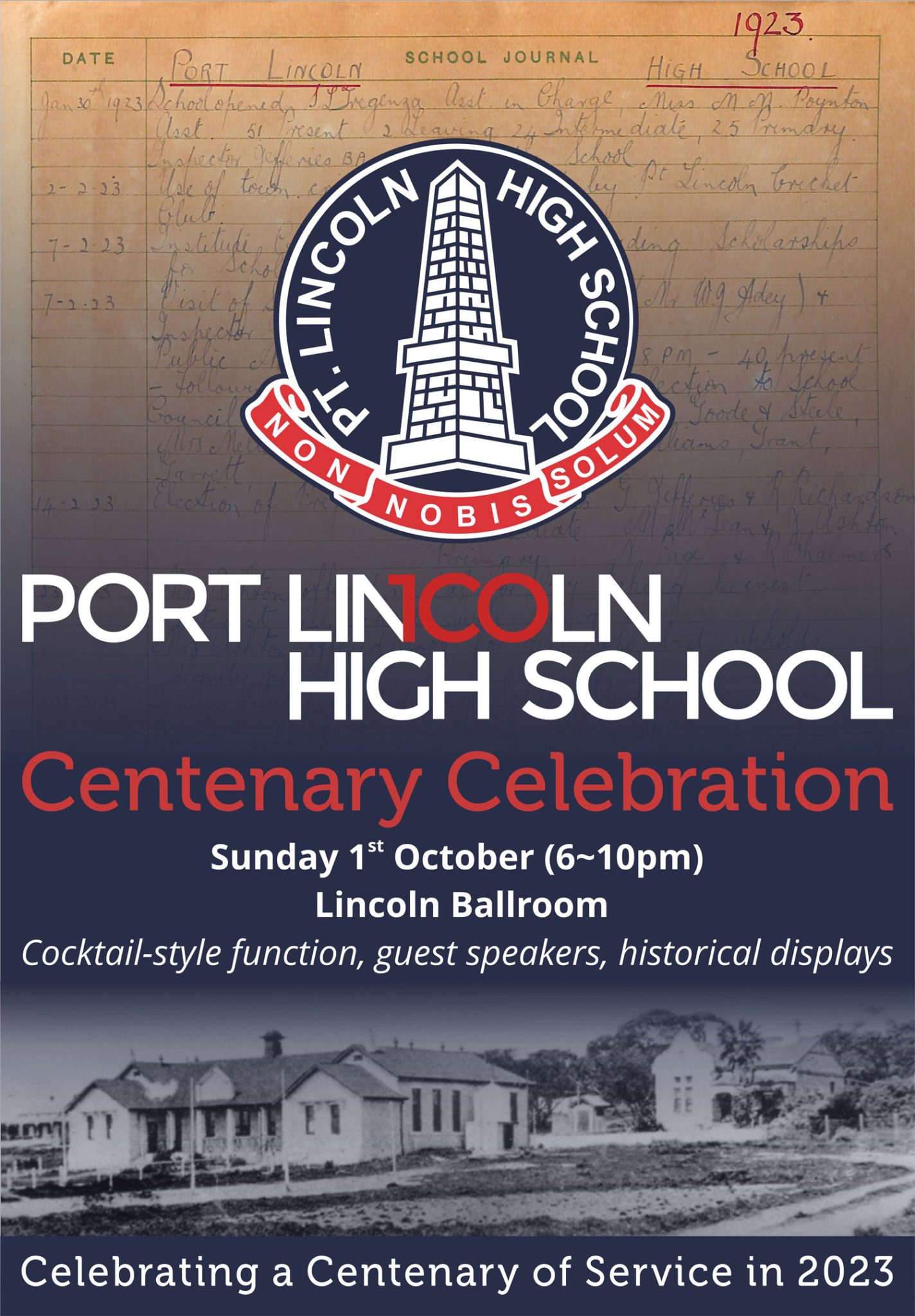 Tickets Now on Sale for Major Centenary Events - Port Lincoln High School