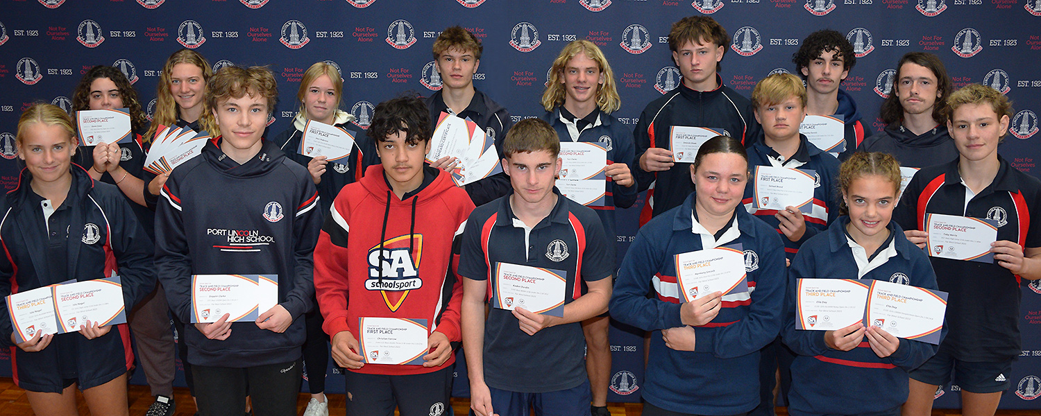 Term 1 Academic Awards Presented at Assembly - Port Lincoln High School