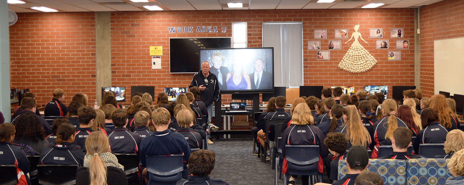 Sammy D Foundation Delivers Powerful Sessions - Port Lincoln High School