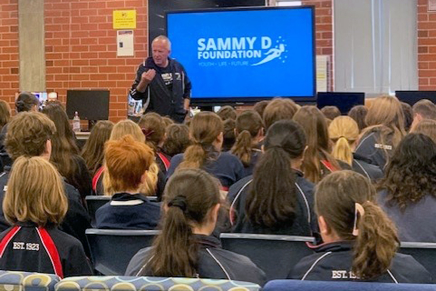 Sammy D Foundation Delivers Powerful Sessions - Port Lincoln High School
