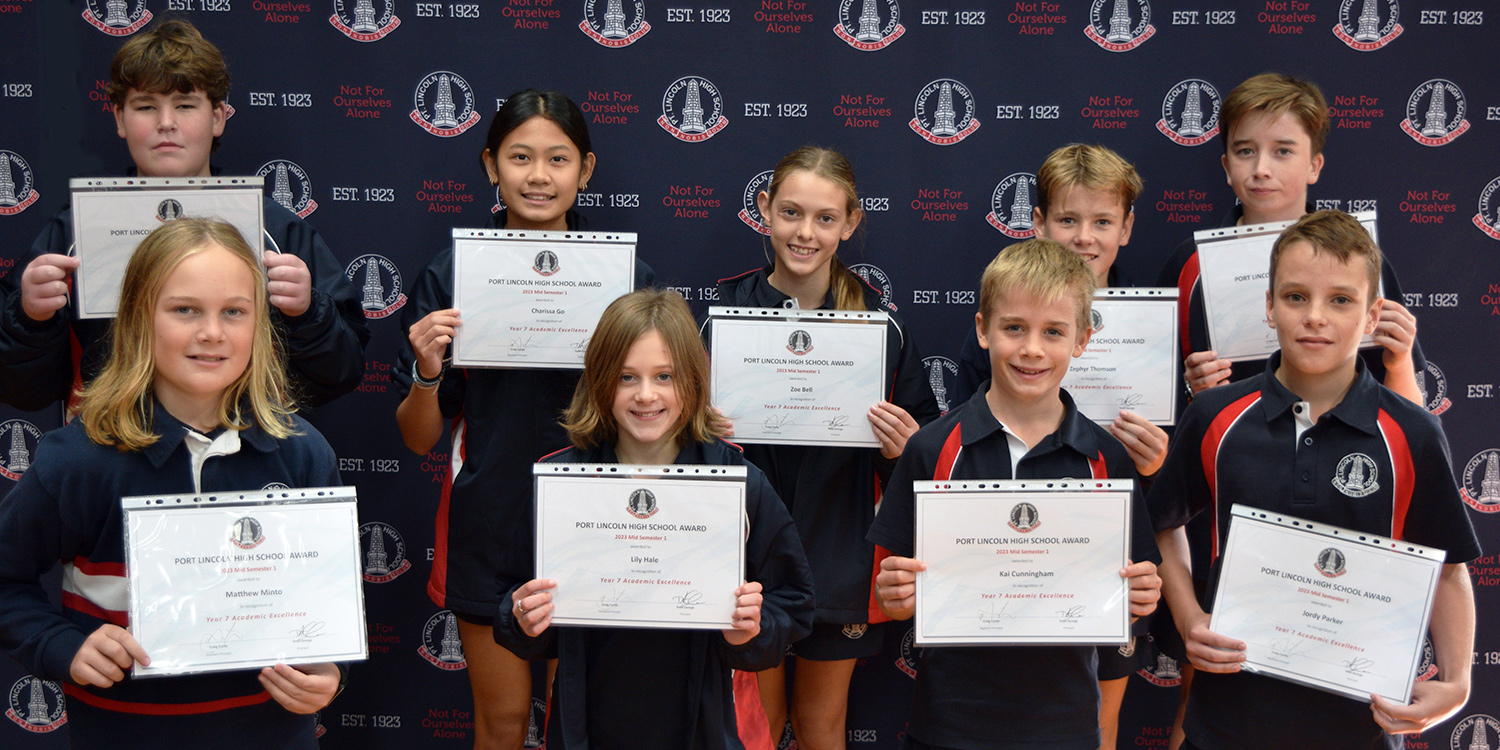 Term 1 Academic Awards Presented at Assembly - Port Lincoln High School
