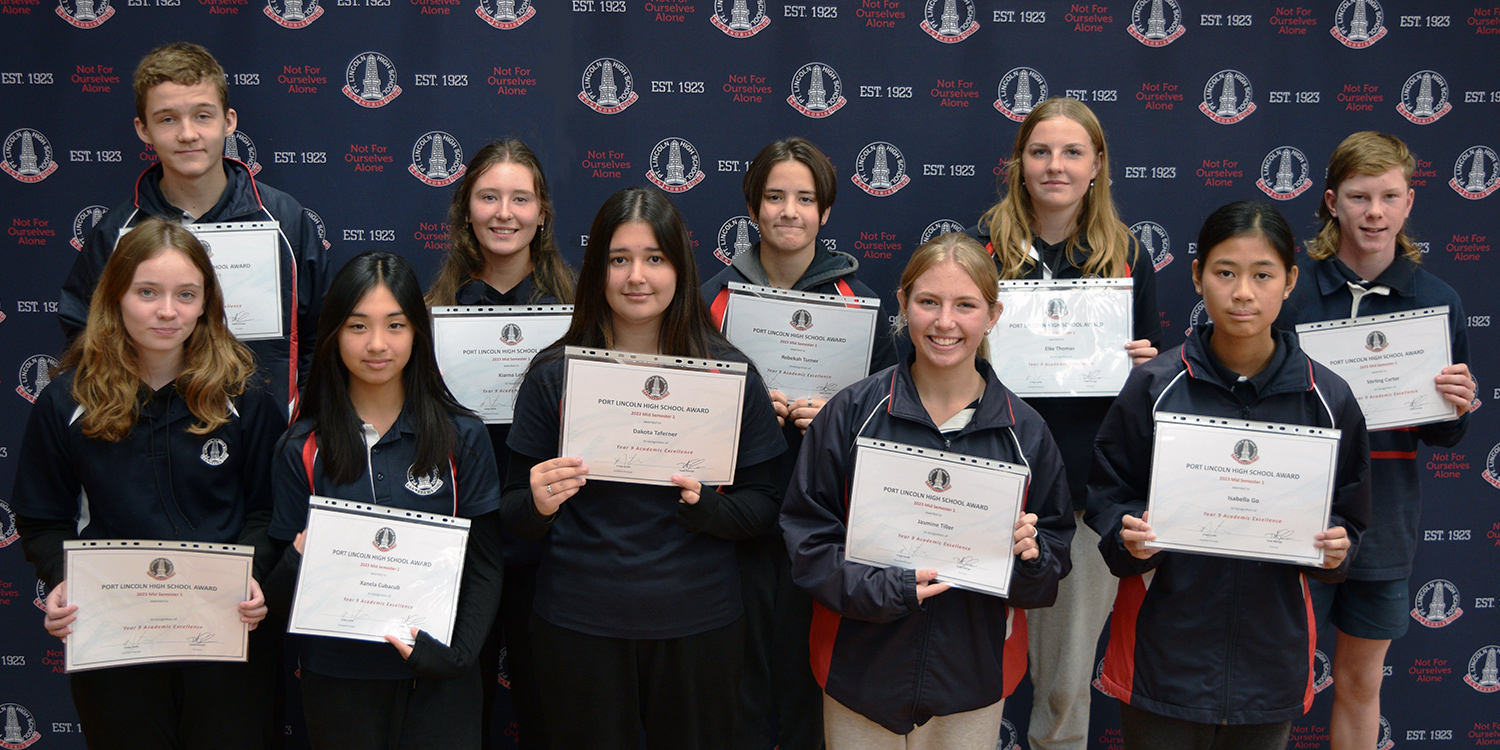 Term 1 Academic Awards Presented at Assembly - Port Lincoln High School