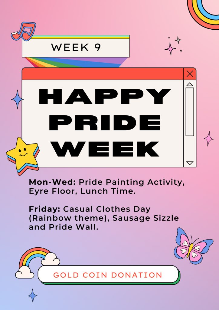 Pride Week Activities at PLHS - Port Lincoln High School