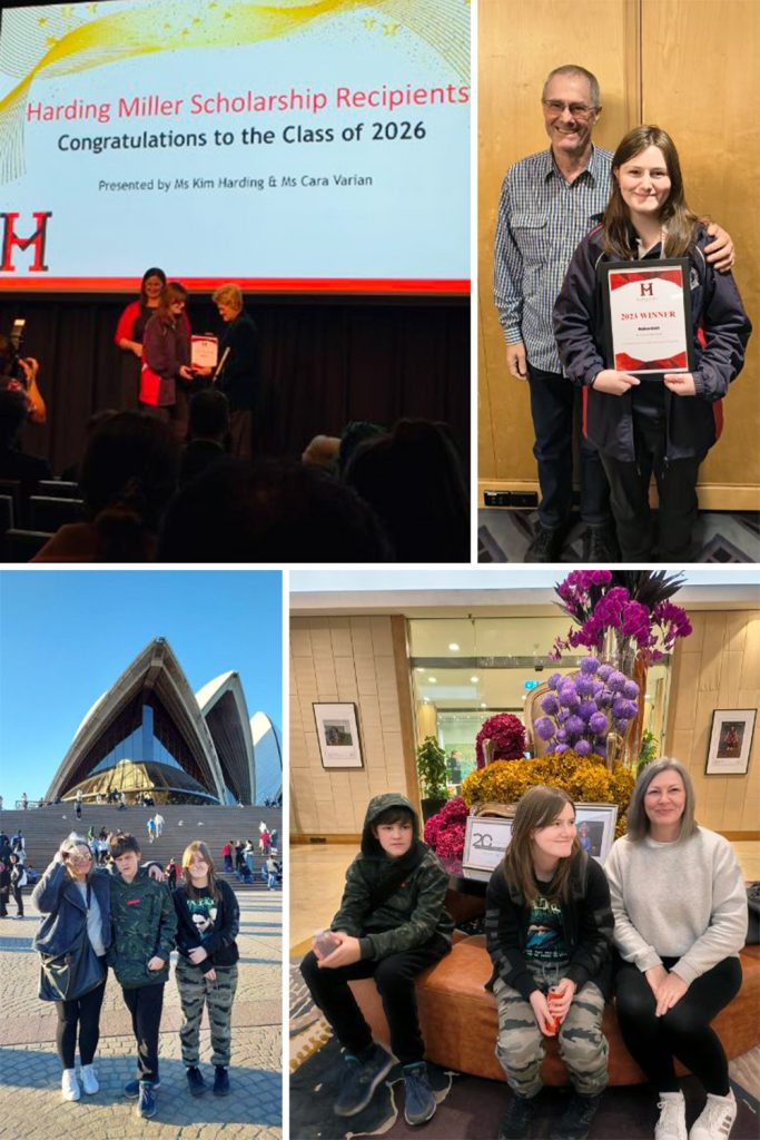 Madison Receives Harding Miller Scholarship - Port Lincoln High School