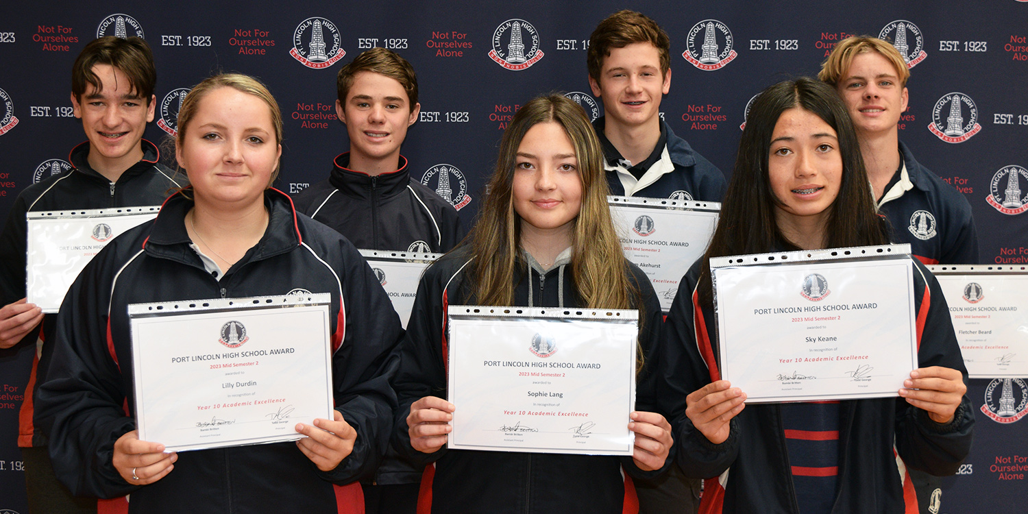 Term 3 Academic Awards Assembly - Port Lincoln High School