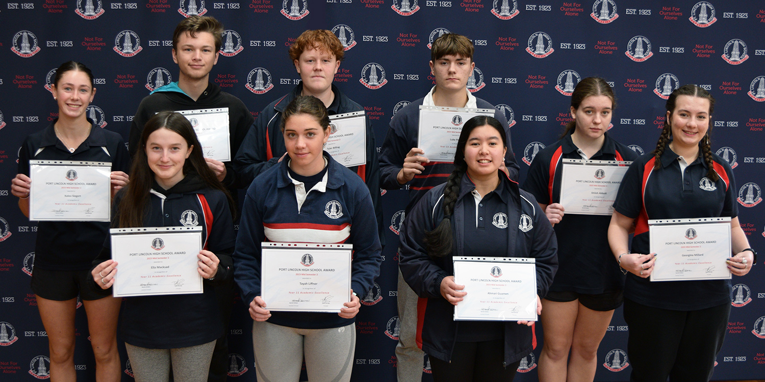 Term 3 Academic Awards Assembly - Port Lincoln High School
