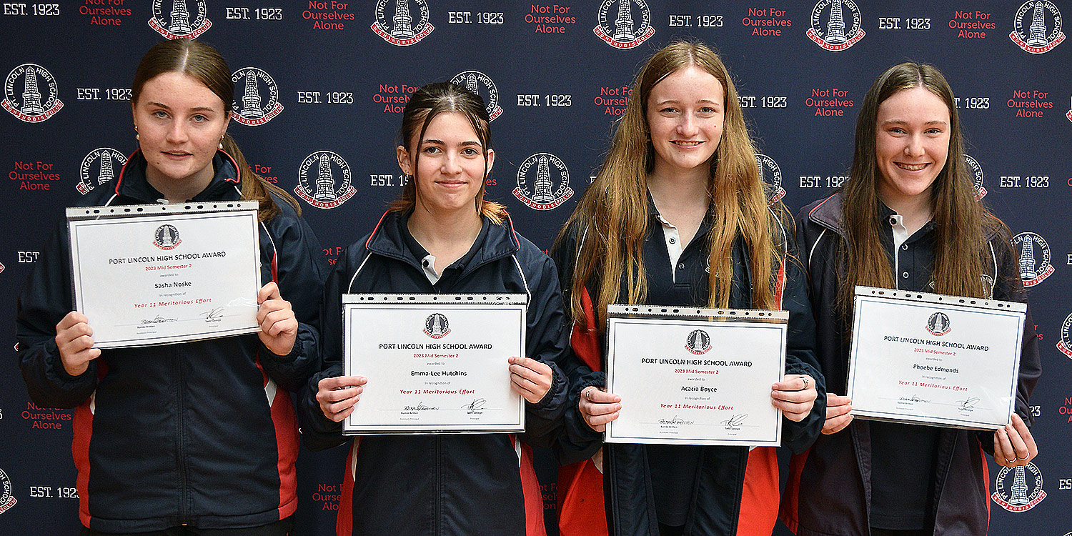Term 3 Academic Awards Assembly - Port Lincoln High School