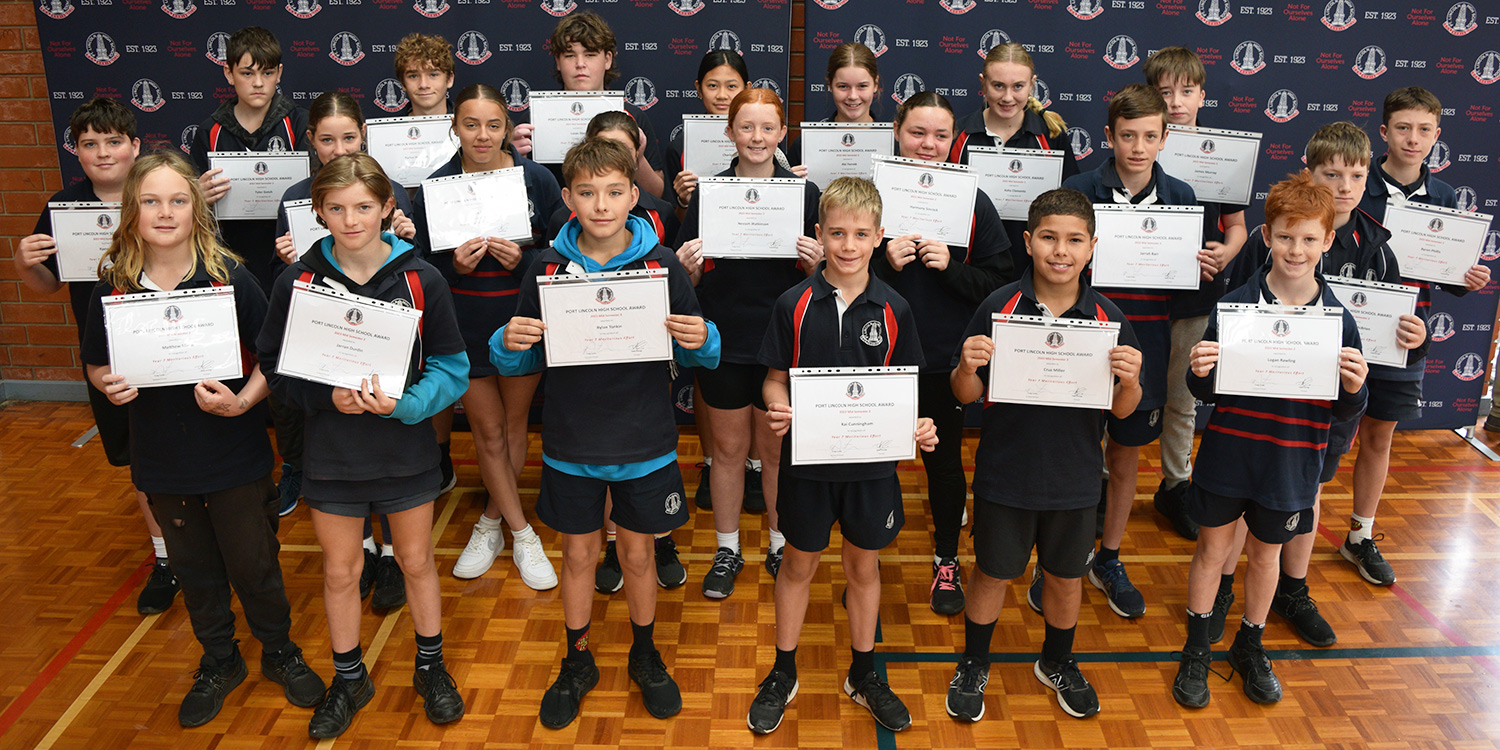 Term 3 Academic Awards Assembly - Port Lincoln High School