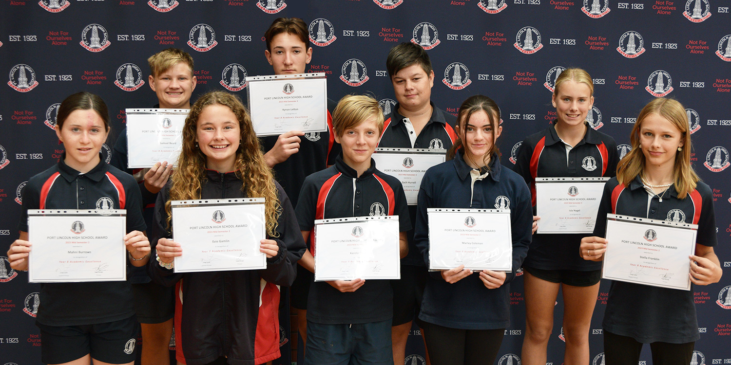 Term 3 Academic Awards Assembly - Port Lincoln High School