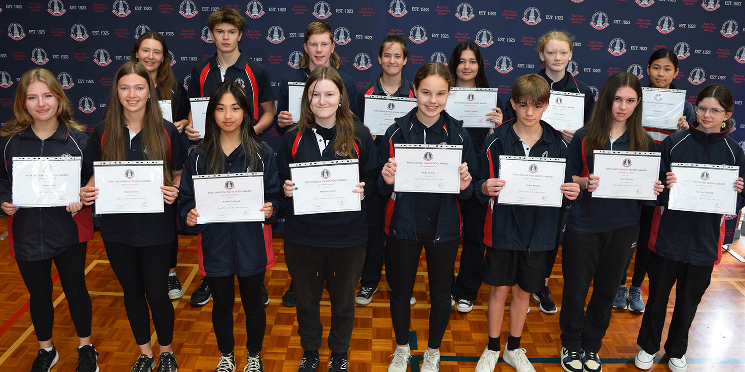 Term 3 Academic Awards Assembly - Port Lincoln High School