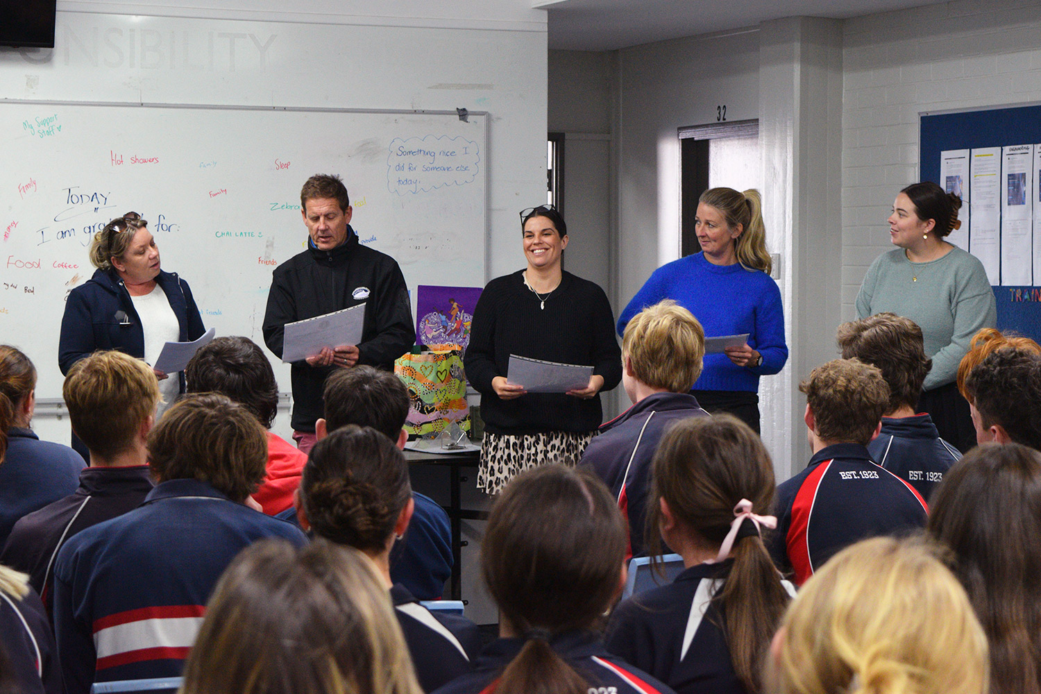 End-of-Year Awards Assembly for Year 11's - Port Lincoln High School