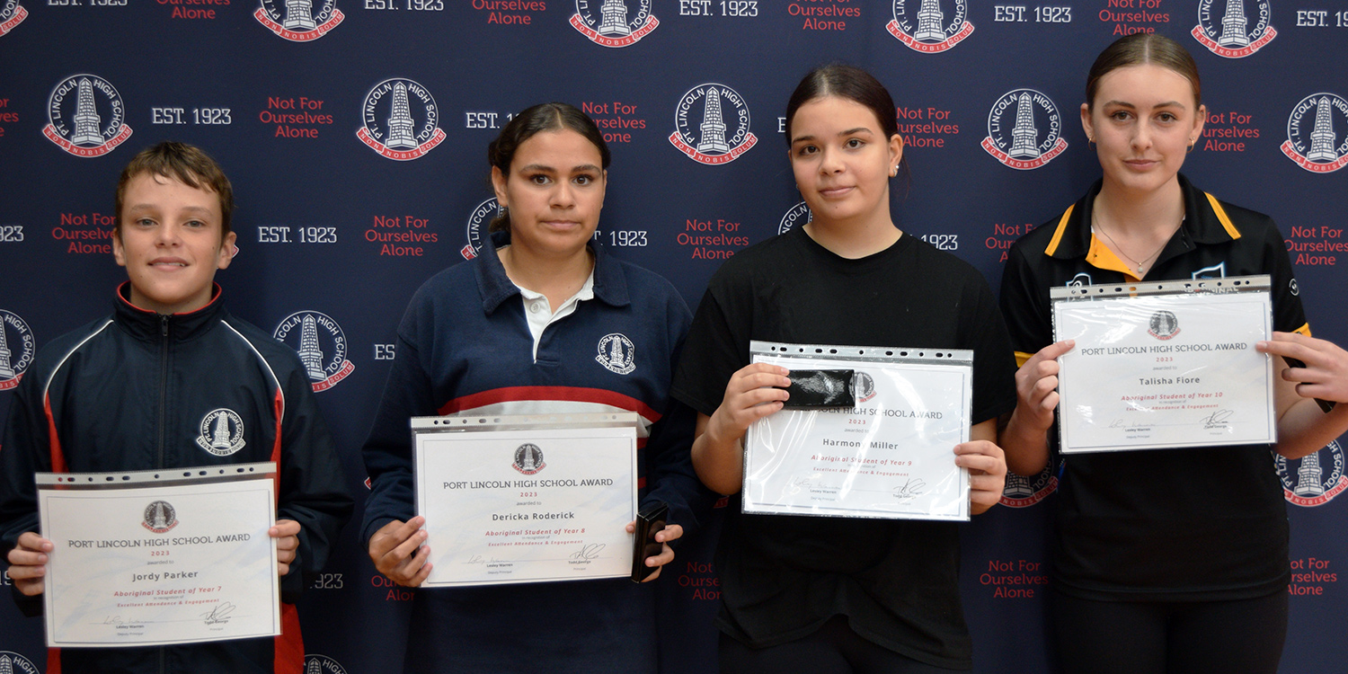 Year 7–10 End-of-Year Awards Assembly 2023 - Port Lincoln High School