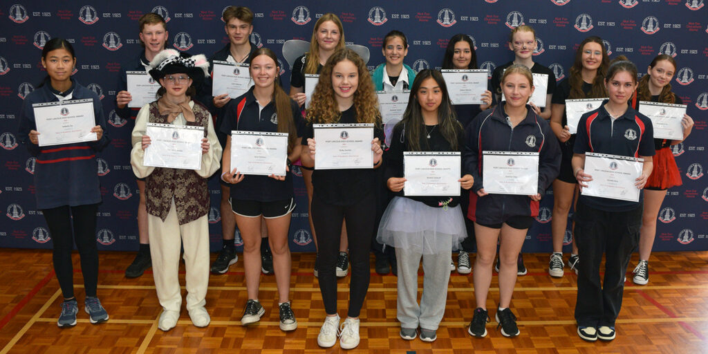 Year 7–10 End-of-Year Awards Assembly 2023 - Port Lincoln High School