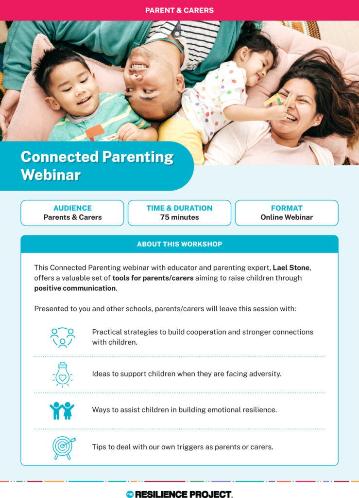 The Resilience Project presents “Connected Parenting” Workshop with ...