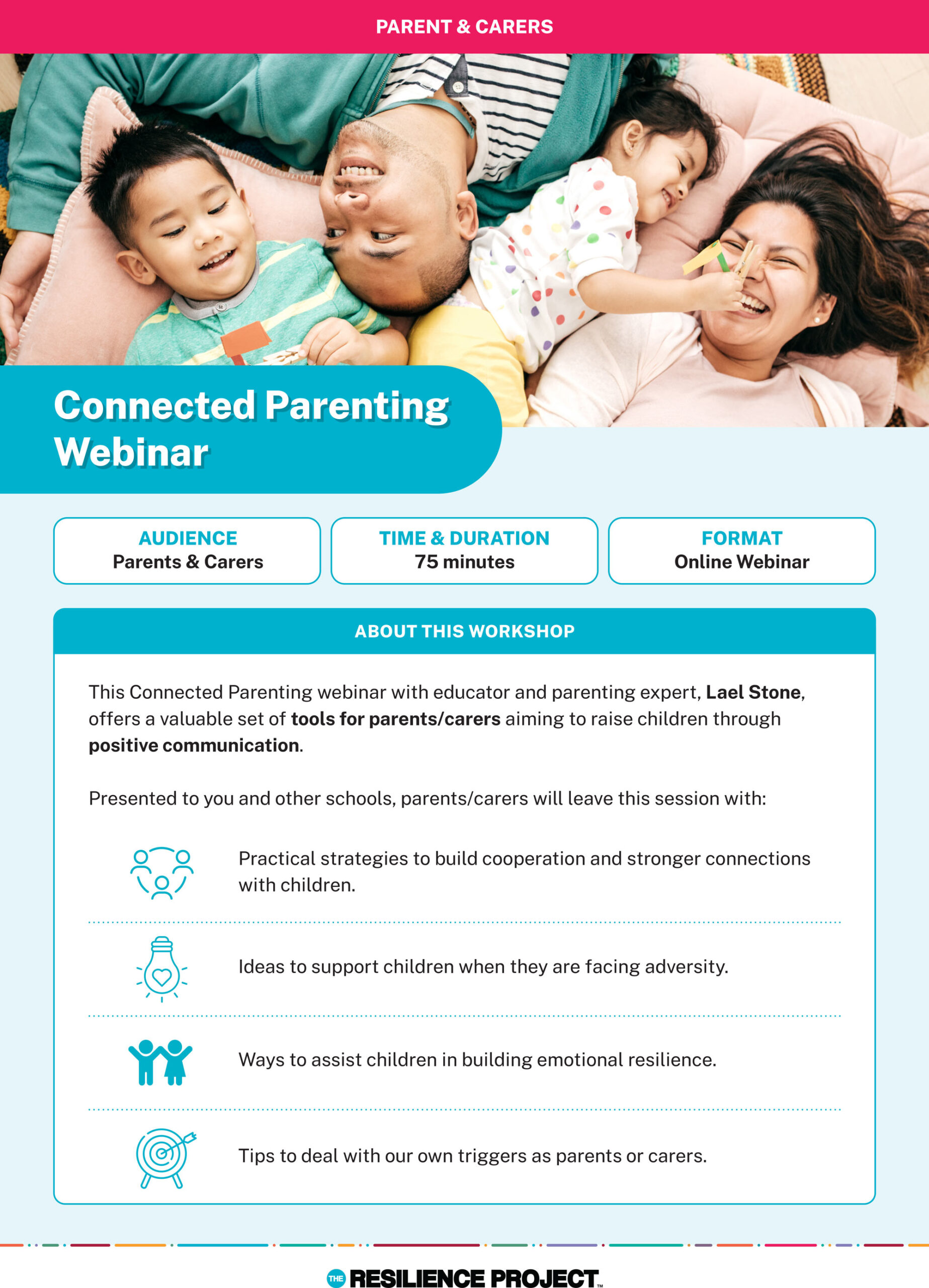 The Resilience Project presents “Connected Parenting” Workshop with ...