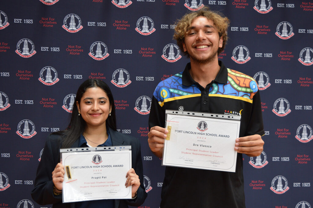 2024 House Captains Successfully Inducted - Port Lincoln High School