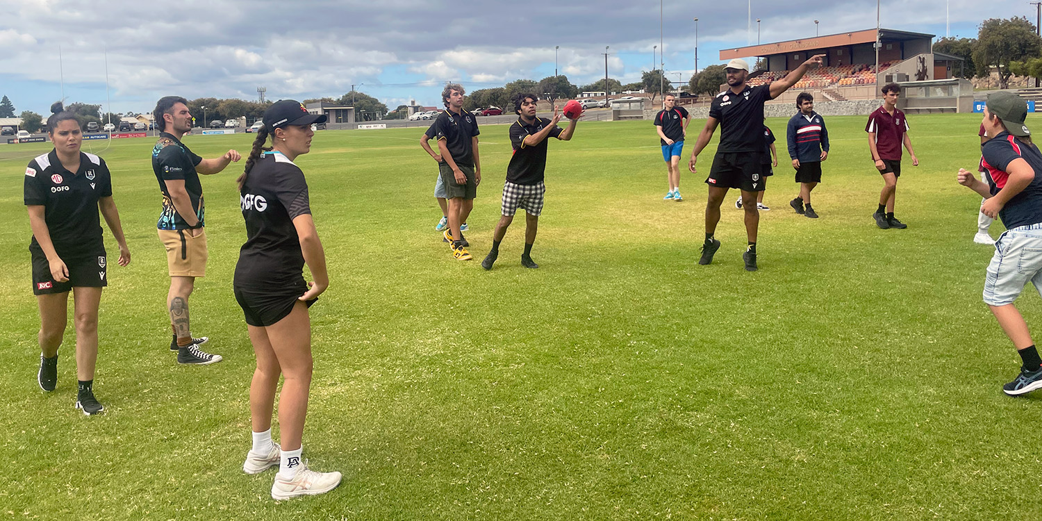 SAASTA Success in 2024: Port Adelaide FC Visit - Port Lincoln High School