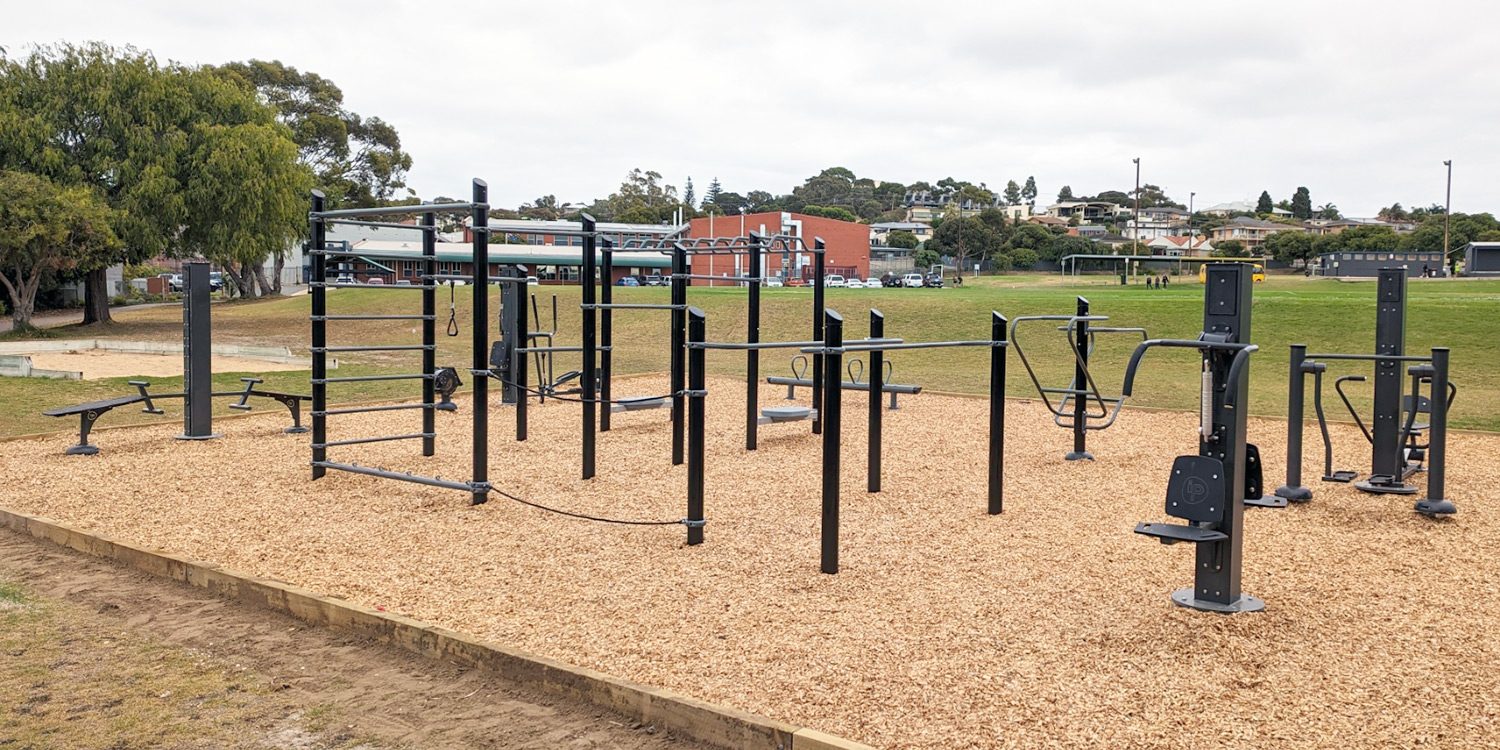 Outdoor Gym Facilities Powlett Reserve Outdoor Exercise Equipment