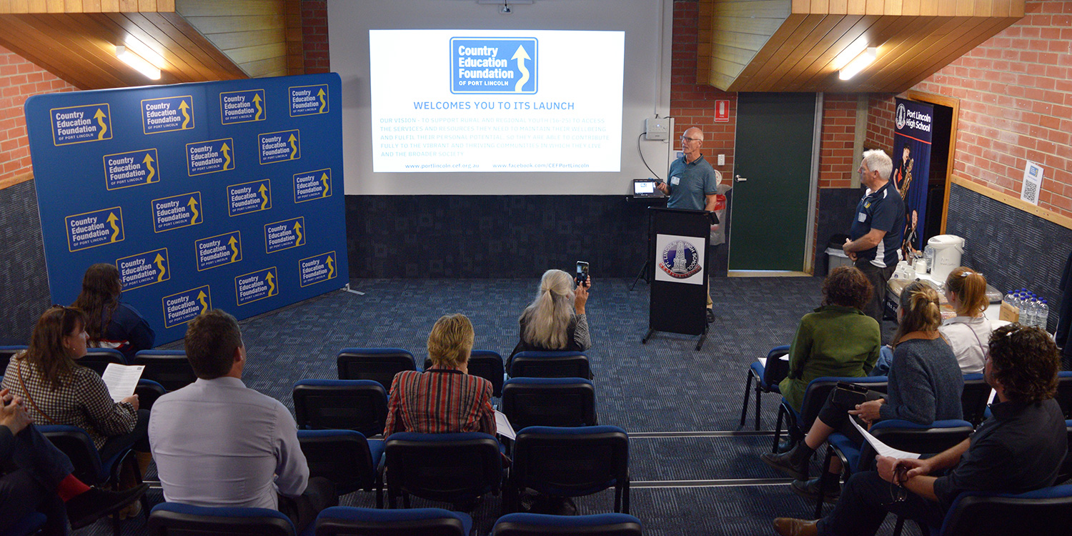 PLHS Hosts Country Education Foundation Launch - Port Lincoln High School