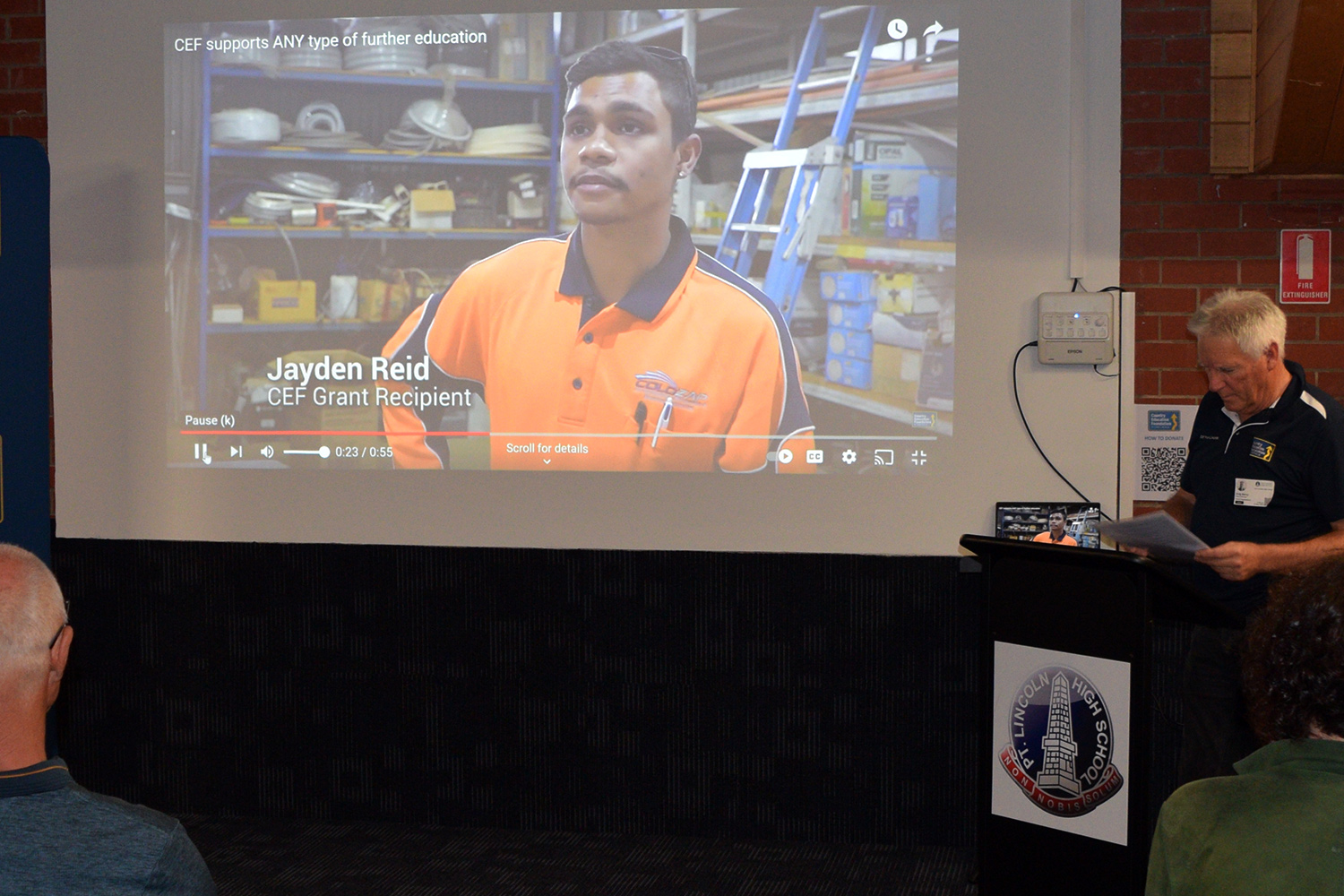 PLHS Hosts Country Education Foundation Launch - Port Lincoln High School