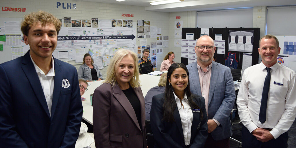DfE Chief Executive Meets with PLHS Leaders - Port Lincoln High School