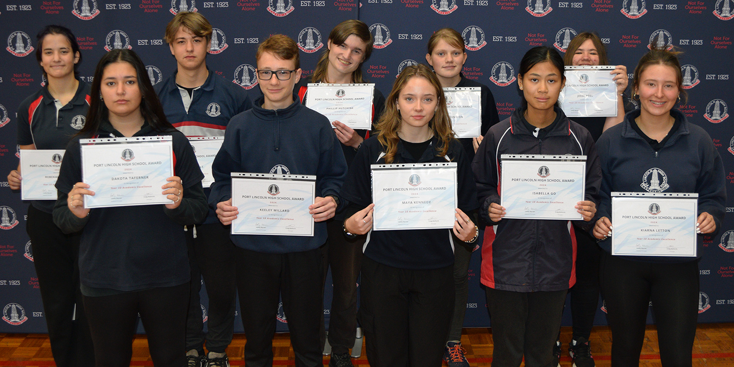 Student Council & Term 1 Academic Awards Announced - Port Lincoln High ...