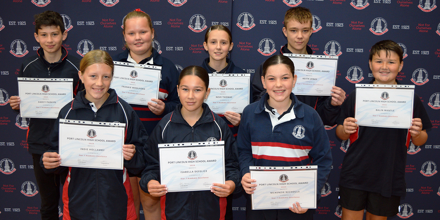 Student Council & Term 1 Academic Awards Announced - Port Lincoln High ...