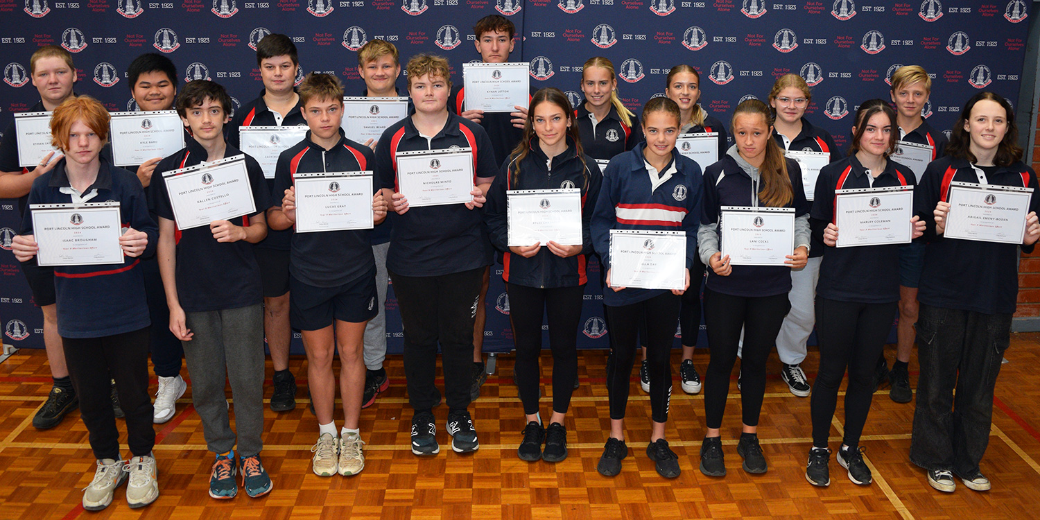 Student Council & Term 1 Academic Awards Announced - Port Lincoln High ...