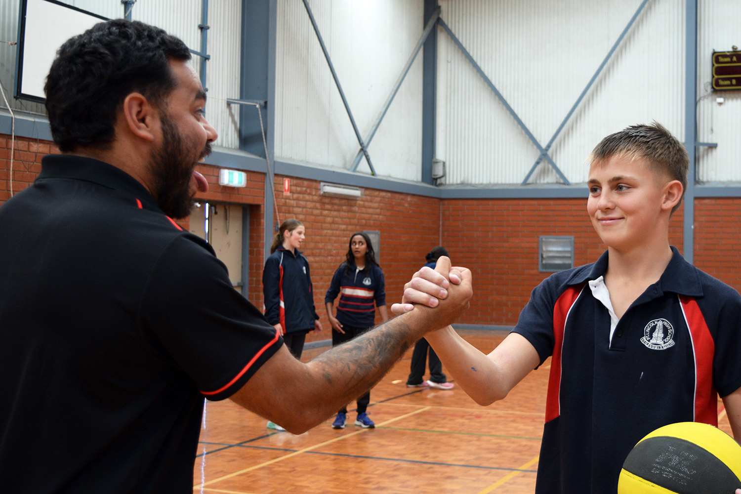 Reconciliation Week Lunchtime Fun in the Gym - Port Lincoln High School
